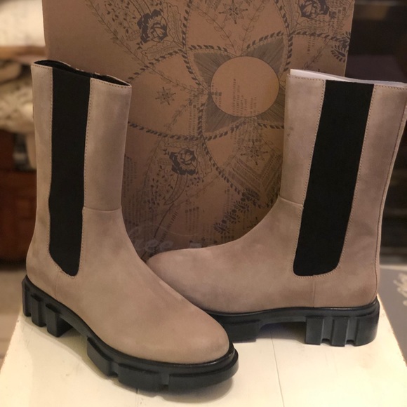 Free People | Shoes | New Free People Brooks Lug Sole Chelsea Boot ...